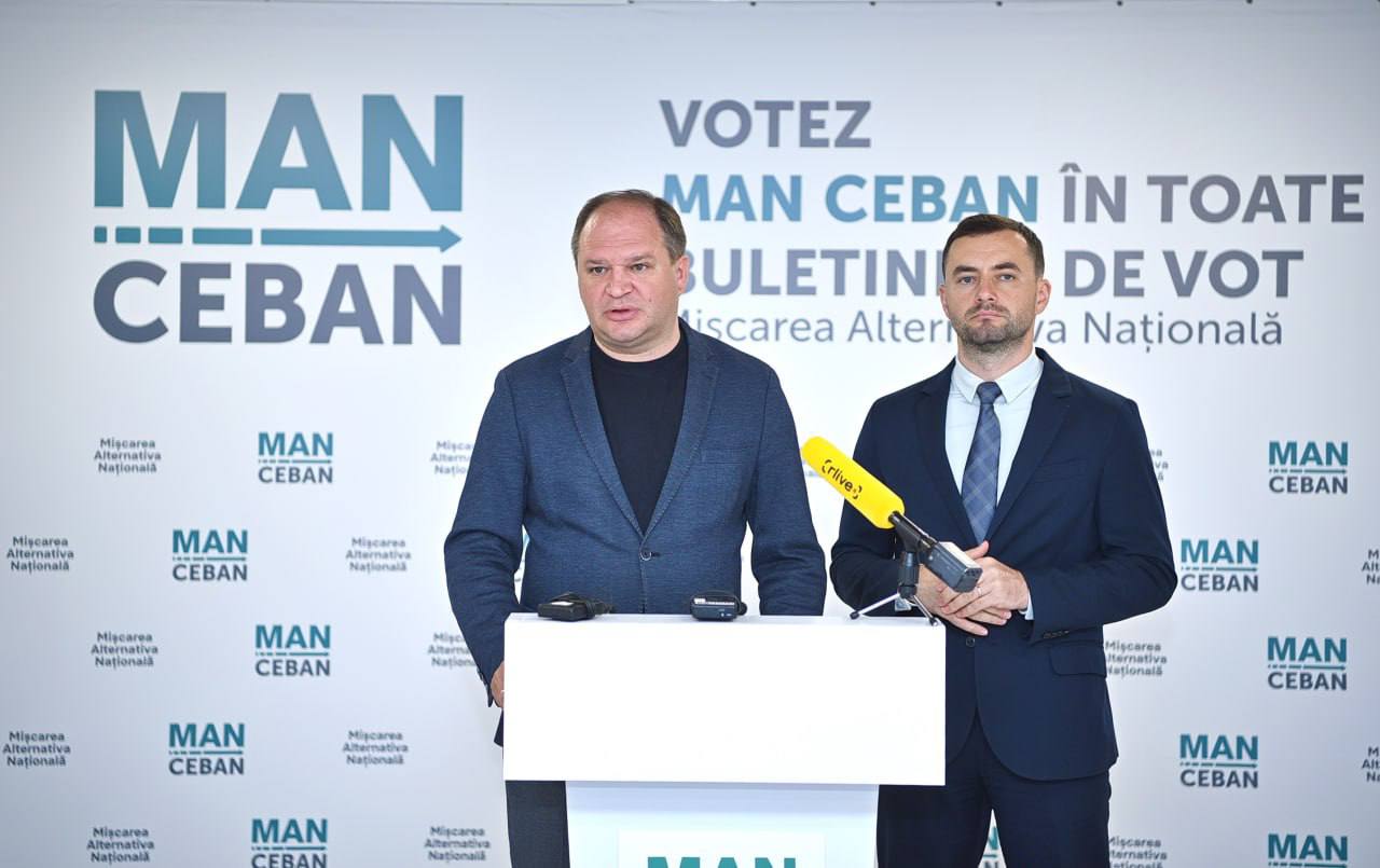 Candidatul MAN, Ion Ceban, a depus o plângere la Procuratura Generală ...